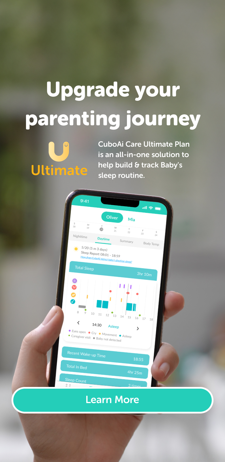 CuboAi Plus | Proactive AI for Baby's Sleep, Safety, and Memories – CuboAi